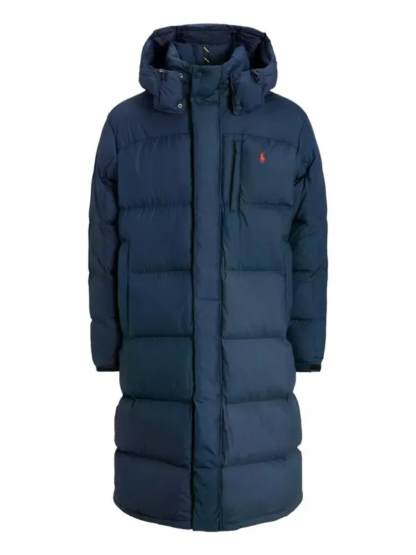 Polo Ralph Lauren Hooded Insulated Bomber Coat - Blue
