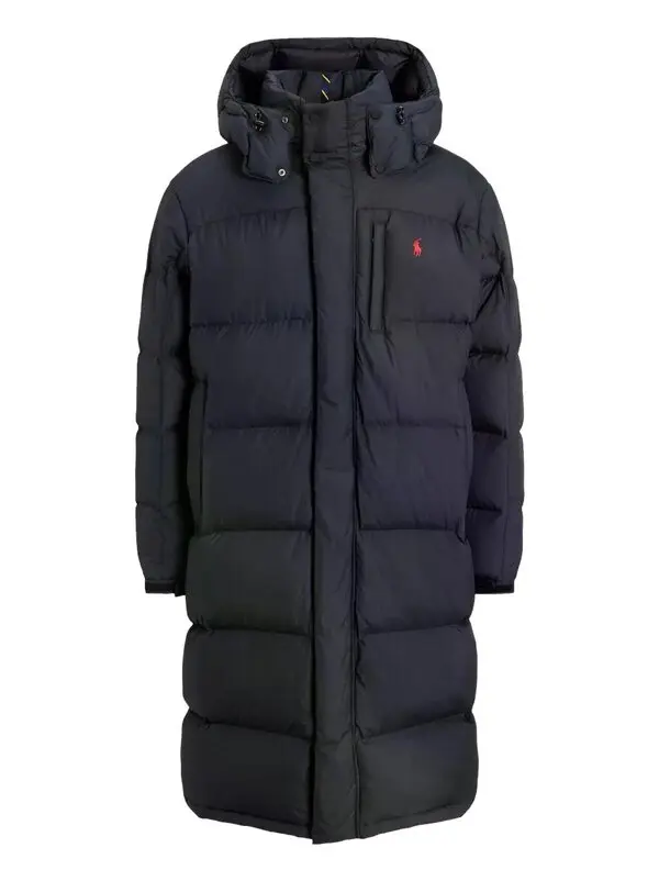 Ralph Lauren Hooded Insulated Bomber Coat - Black