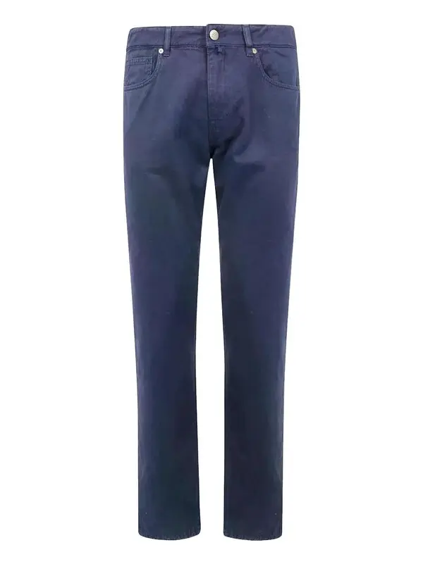 Incotex Five-pocket Trousers - Blue