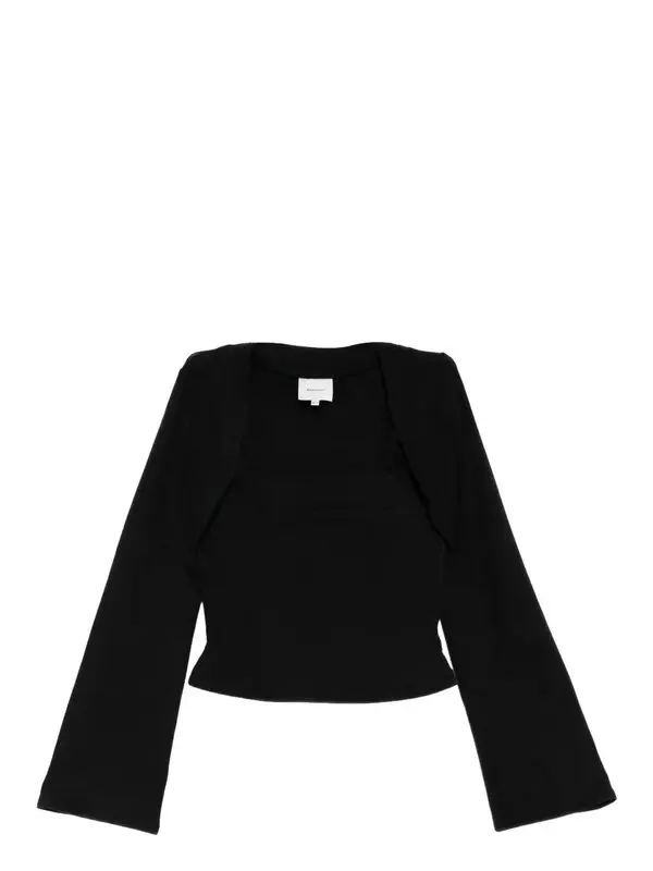 REFORMATION Chloe Top - Black