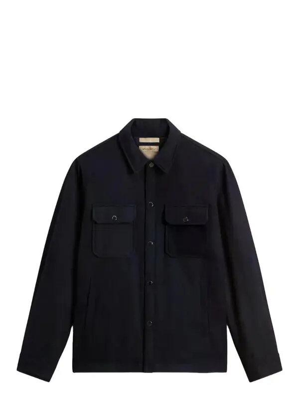 Woolrich Alaskan Buttoned Overshirt - Blue