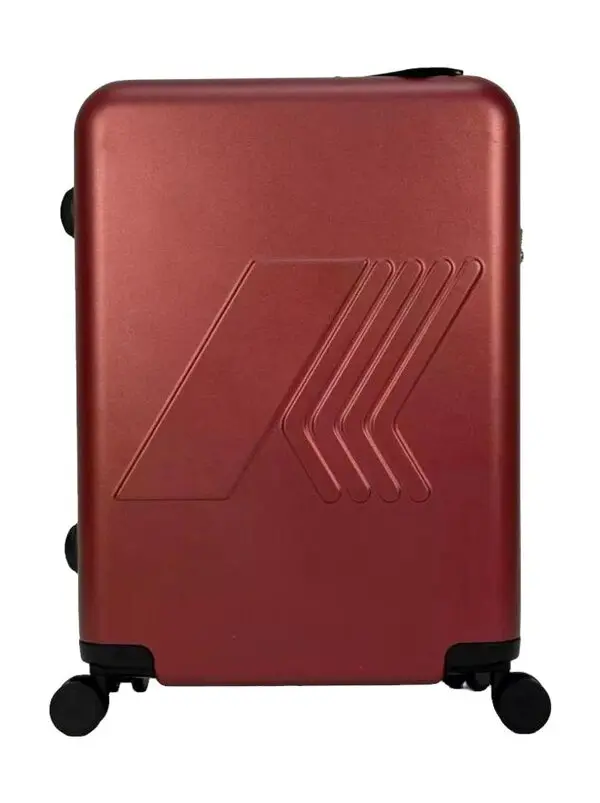 K-WAY Logo-embossed Luggage - Red