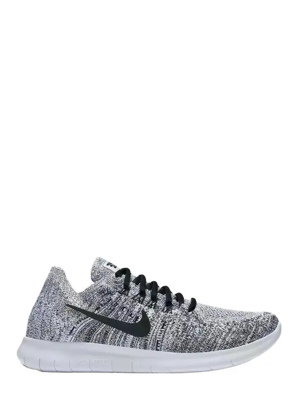 Nike Free Rn Flyknit Performance Sneakers - White