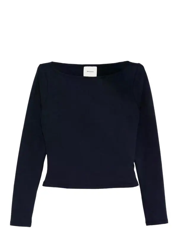 REFORMATION Wiley Knit Top - Blue