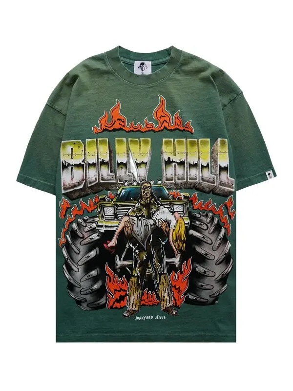 WARREN LOTAS Junkyard Lady T-shirt - Green