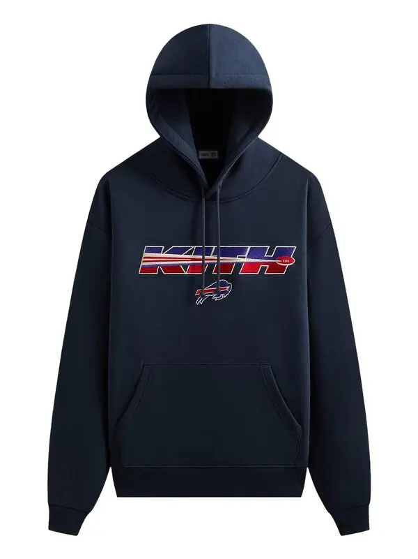 Kith For The Nfl Buffalo Bills Vintage Nelson Hoodie - Black