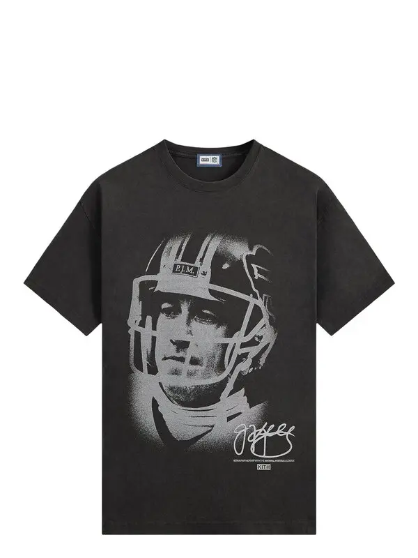 Kith For The Nfl Jim Kelly Vintage Jones Tee - Black