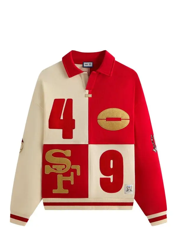 Kith For The Nfl San Francisco 49ers Vintage Rugby - White