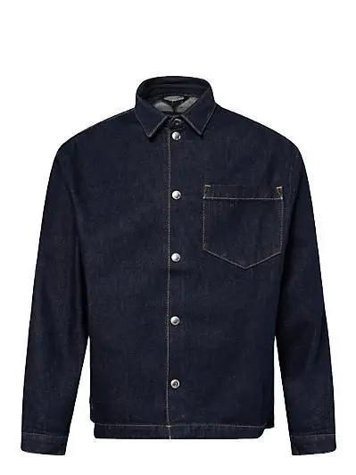 7 For All Mankind Regular-fit Denim Overshirt - Origins