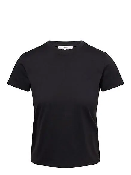 FRAME Cotton-jersey T-shirt - Black