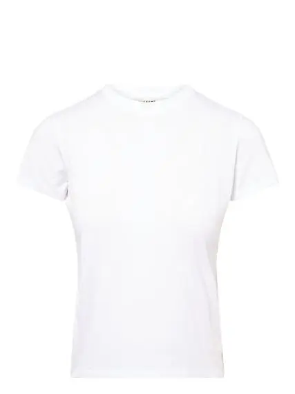 FRAME Cotton-jersey T-shirt - White