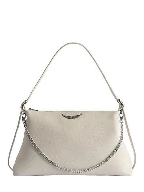 Zadig&Voltaire Jim Leather Shoulder Bag - Flash