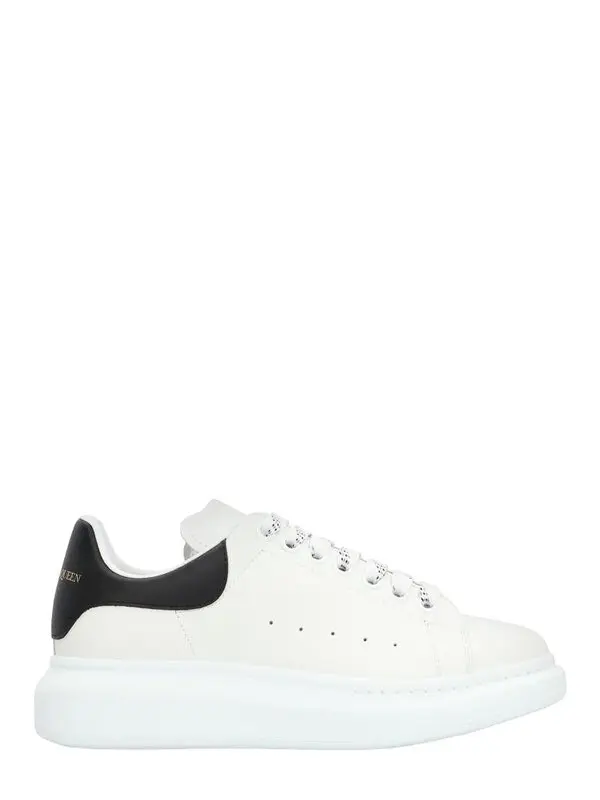 Alexander McQueen Leather Chunky Sneakers - White