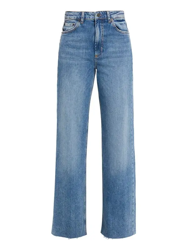 Rails Getty Wide-leg High-rise Jeans - Tradewind