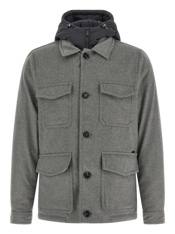 MOORER Monti' Jacket - Gray