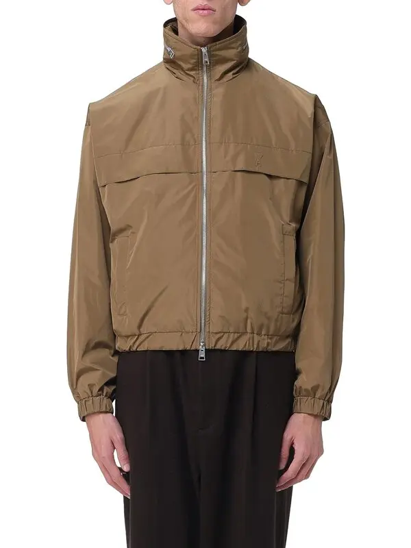 Ami Zip Up Jacket - Brown