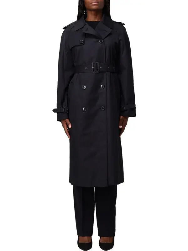 Ralph Lauren Belted Trench Coat - Black