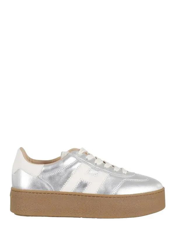 Hogan Low Top Sneakers - Silver