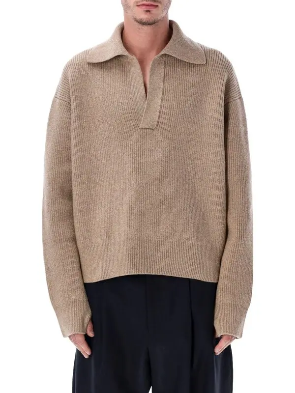 Studio Nicholson Pullover Sweater - Beige