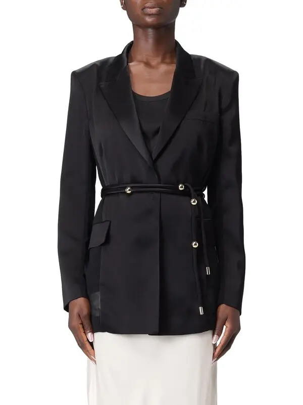 Pinko Belted Jacket - Black