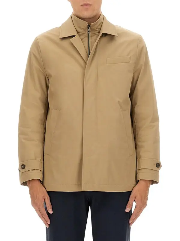 FAY Tailored Coat - Beige