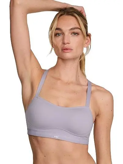 Victoria's Secret Vsx Angelâ¢ Sports Bra - Grey