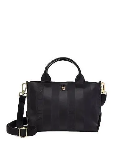 Victoria's Secret Mini Crossbody Tote Bag - Black