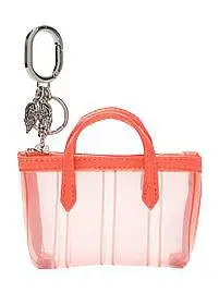 Victoria's Secret Micro Travel Tote Bag Charm - Orange