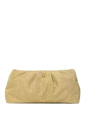 VICTORIA'S SECRET BEAUTY Shimmer Zip-up Makeup Bag - Gold