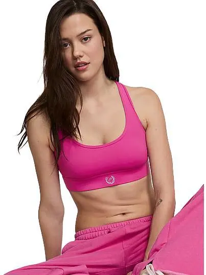 Pink Relay™ Racerback Sports Bra - Pink