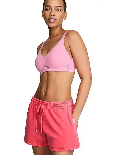 Victoria's Secret Angel Essentials Off-duty Terry Lounge Shorts - Pink