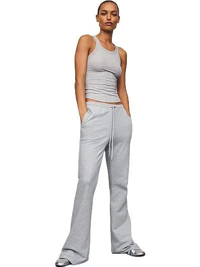 Victoria's Secret Off-duty Terry Flare Sweatpant - Grey