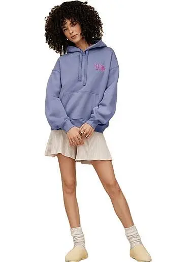 Pink Ugg Logo Hoodie - Blue