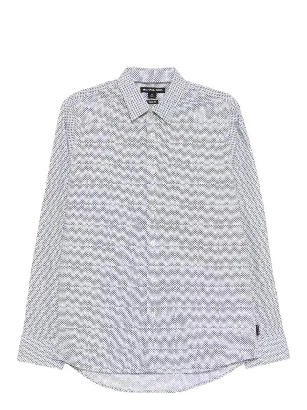 Michael Kors Micro Print Shirt - White