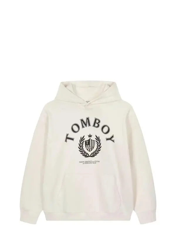 STUDIO TOMBOY Cotton Hoodie - Neutrals