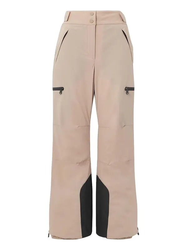 Brunello Cucinelli Bead-embellished Flared Ski Pants - Neutral