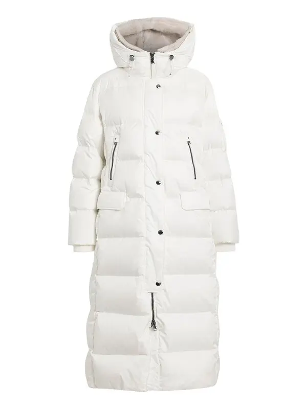 Bogner Jonna Quilted Ripstop Down Coat - Ivory