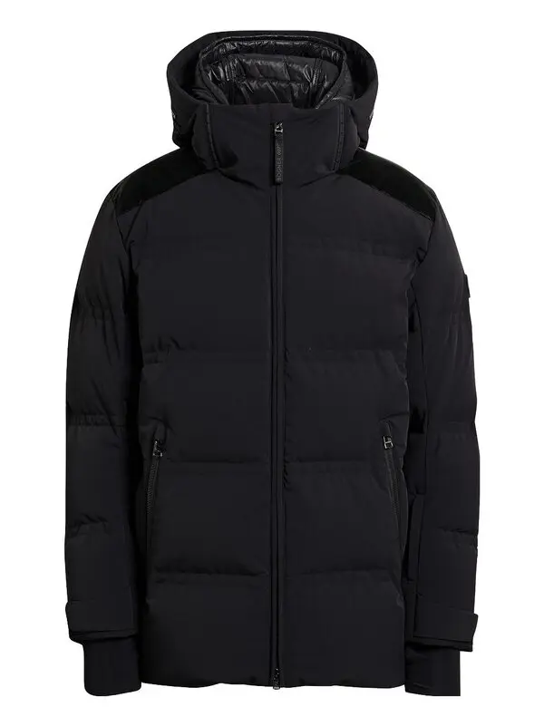 Bogner Bond Ripstop-paneled Layered Quilted Down Ski Jacket - Black