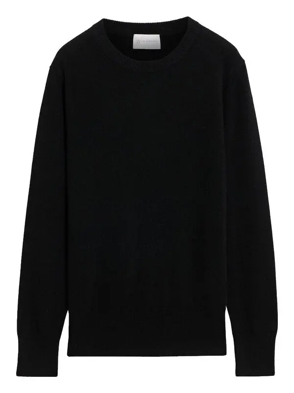 WE NORWEGIANS Blefjell Cashmere Sweater - Black