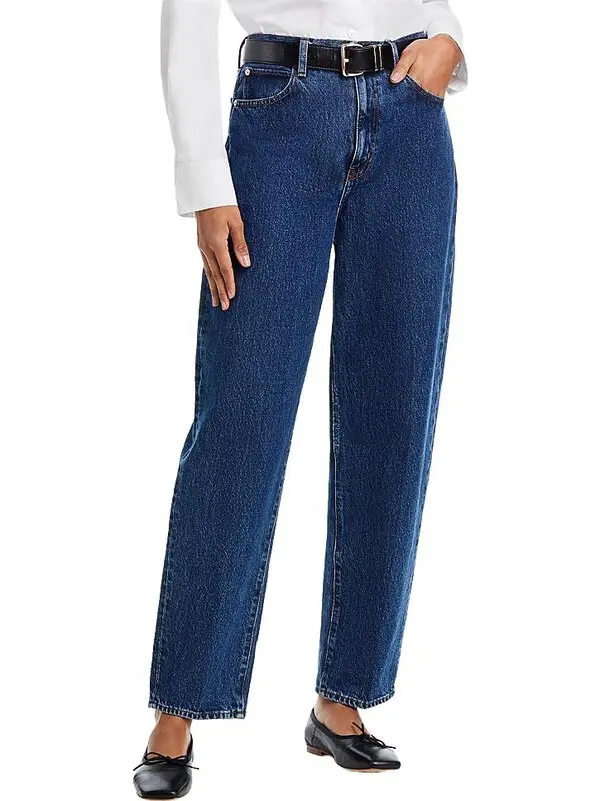FRAME The Neat High-rise Barrel Jeans - Lavish