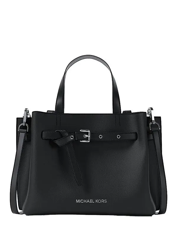 Michael Kors Emilia Small Satchel - Black