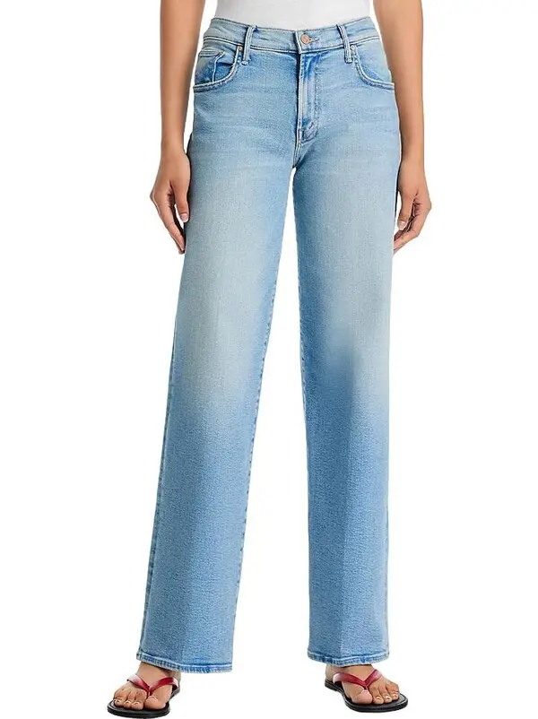 MOTHER The Mid Rise Maven Sneak Jeans - Blowing In The Wind