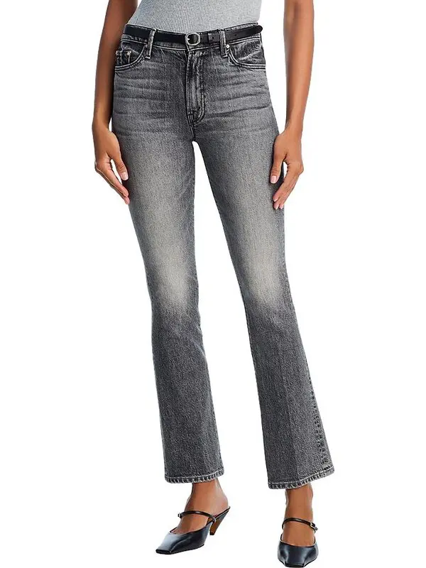 MOTHER The Insider Skimp High-rise Jeans - Magpie