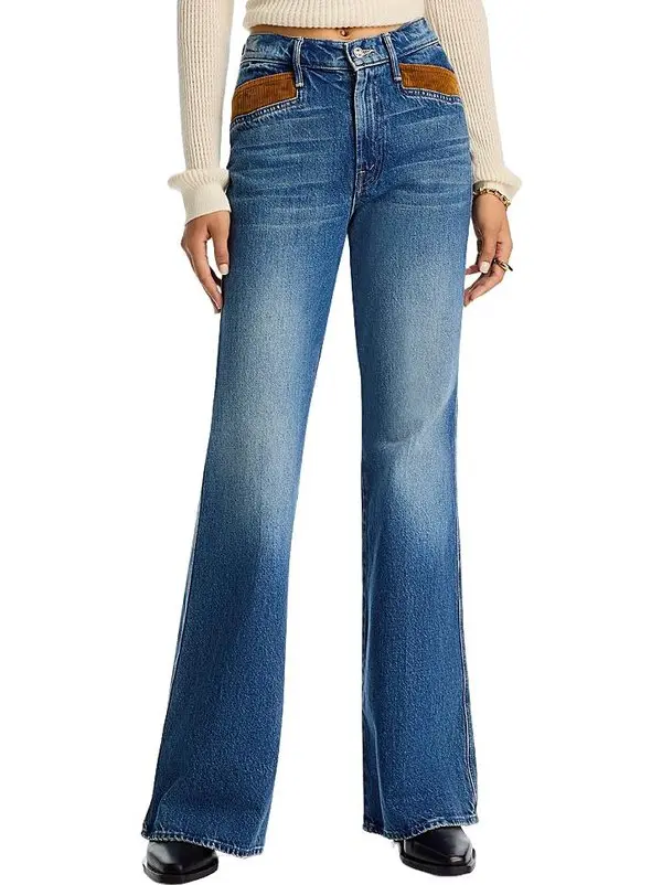 MOTHER The Pointy Pocket Doozy Heel Jeans - Remember When