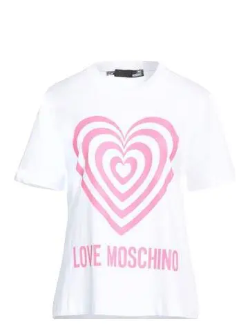 Moschino Cotton T-shirt With Logo - White