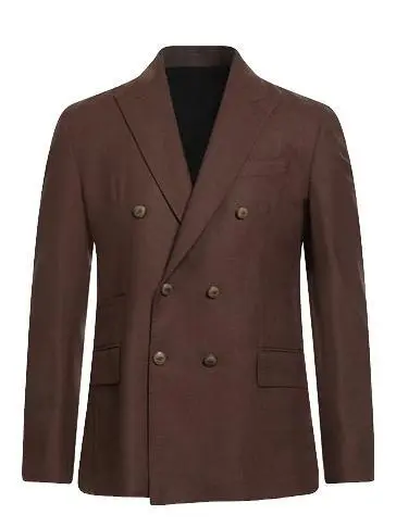 Eleventy Platinum Blazer Size Wool - Brown