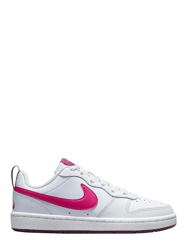 Nike Court Borough Low 2 Sneakers - Pure Platinum/sangria/pink Prime