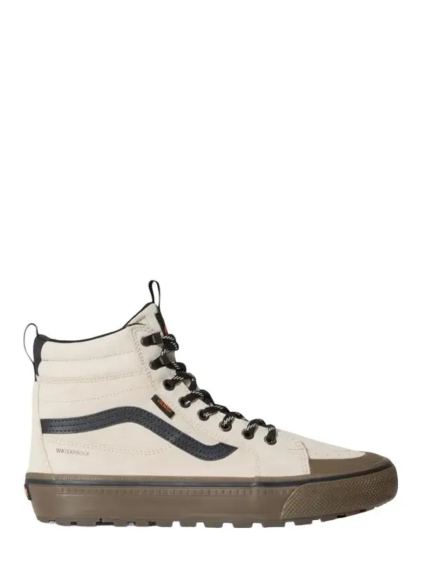VANS Sk8-hi Waterproof High-top Sneakers - Oatmeal Beige/black