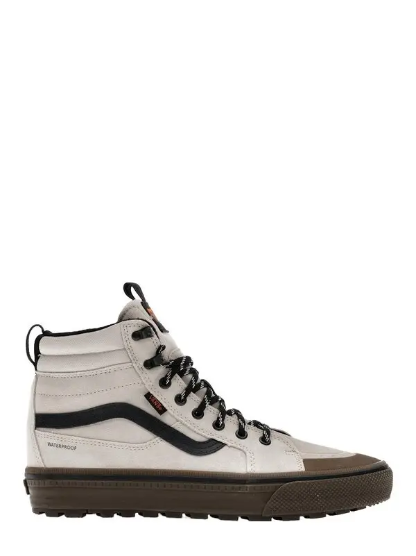 VANS Sk8-hi Waterproof High-top Sneakers - Oatmeal Beige/black