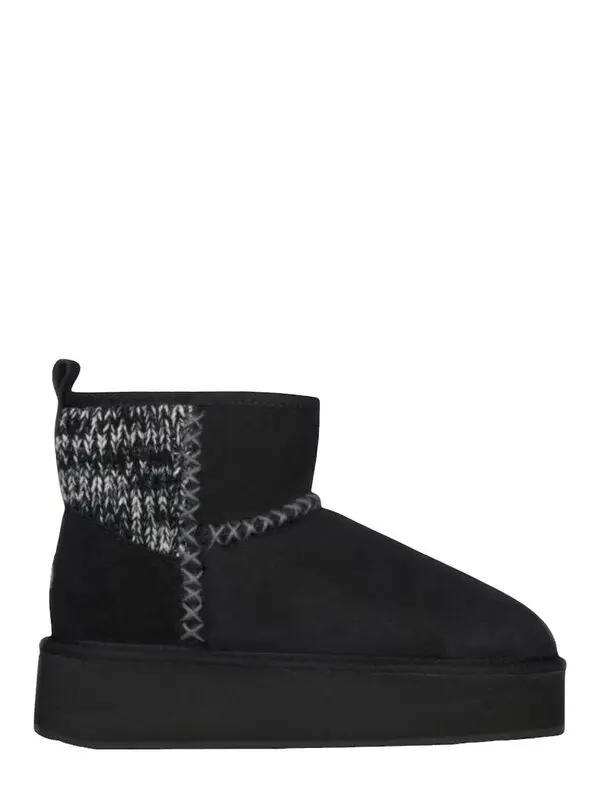 EMU AUSTRALIA Stinger Knit Flatform Boot - Black